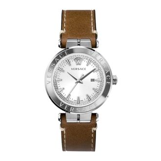 Versace Homme, Accessoires, Brun, Taille: ONE Size Montre Aion 44 mm