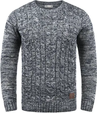 Solid Strickpullover SDPhilemon Strickpulli mit Zopfstrickmuster