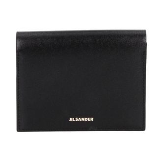 Jil Sander Portefeuille bi-pli - Femme - Accessoires - Noir - Taille: ONE Size