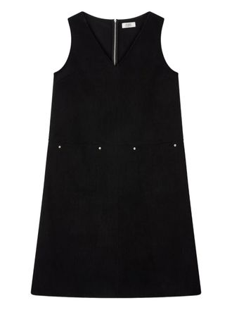 TOMBOY V-neck pocket dress - Noir