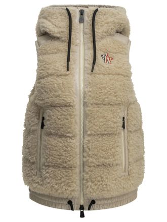 Moncler Veste Teddy sans manches