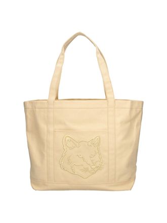 Maison Kitsun&eacute; Tote Bag Fox Head