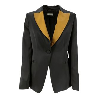 Kiltie Zweireihiger Blazer - - Jackets - Damen - Mehrfarbig - XL