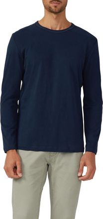 s.Oliver Herren T-Shirt Langarm 2170134 Blue 3XL