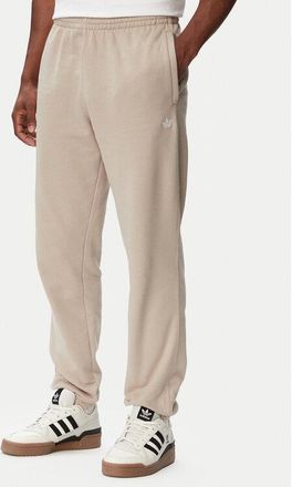 adidas Jogginghose Trefoil Essentials French Terry KT2454 Beige Regular Fit