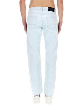 Stone Island Cotton Denim Jeans - Blue