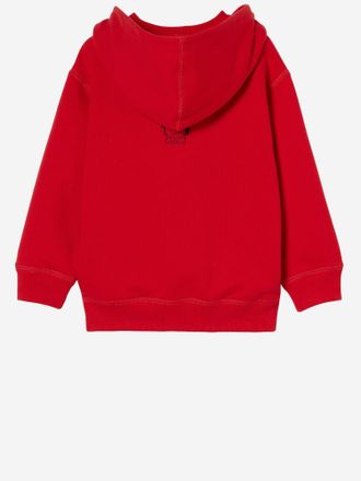 Gucci Girls Sweatshirt Printed Cotton Red Hoods & Sweatshirts