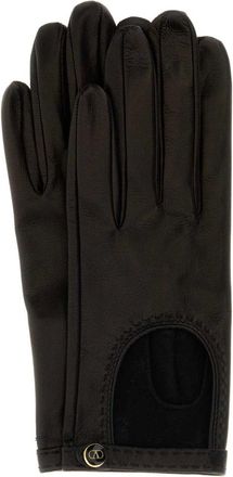 Valentino Garavani unisex, Accessoires, Noir, Taille: 7 1/2 IN Driver Gloves (L.22cm)
