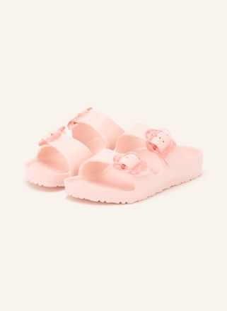 Birkenstock Pantoletten Arizona Flower rosa