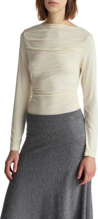 Benetton Damen M/L 37ukd10ba T-Shirt, beige, X-Large