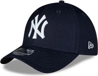 New Era Homme, Accessoires, Bleu, Taille: ONE Size Casquette Junior Yankees League Noire