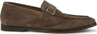 Doucal's Homme, Chaussures, Brun, Taille: 43 1/2 EU Adler Single-Buckle Loafer
