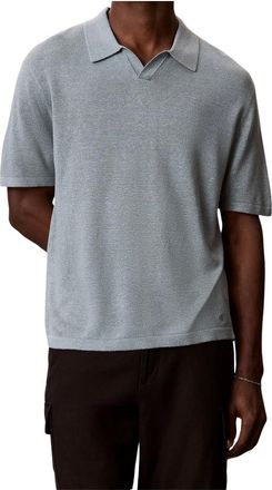 Calvin Klein Homme, Tops, Vert, Taille: XS Linen Blend Johnny Sweater