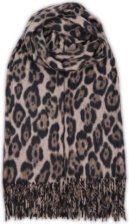 Malito more than fashion malito - Écharpe tendance pour femme - XXL - Mélange de viscose - Écharpe dhiver - Imprimé léopard moderne et long - Étole pashmina - Imprimé animal S