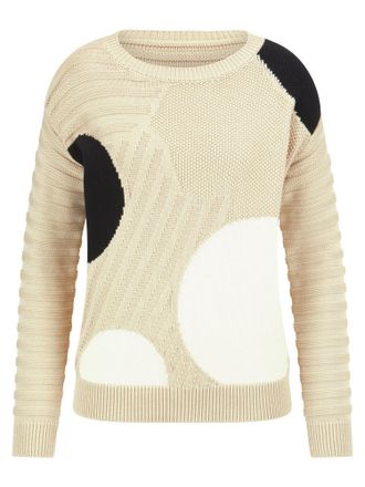 Peter Hahn Rundhals-Pullover Peter Hahn beige