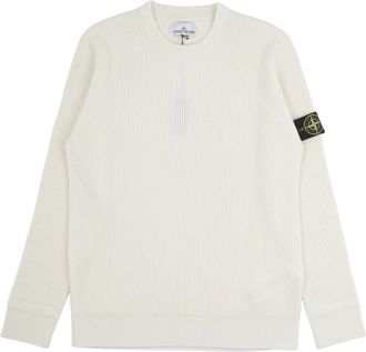 Stone Island Homme, Pulls, Blanc, Taille: 2XL RWS Sweater
