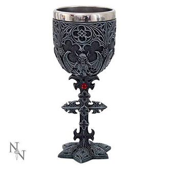 Nemesis Now Gobelet vampires en résine avec insert en acier inoxydable Noir 18,8 cm Taille unique