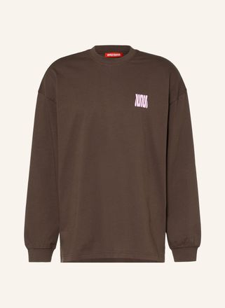 Worst Behavior Wrstbhvr Longsleeve Studio v14 braun
