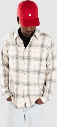 Salty Crew Early Bird Flannel Hemd birch