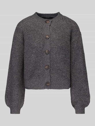 Vero Moda Loose Fit Strickjacke mit einreihiger Knopfleiste Modell LEA