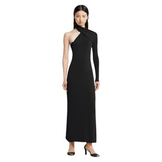 Courr&egrave;ges Damen, Kleider, Schwarzk, SGr&ouml;&szlig;e
