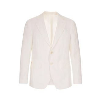 Caruso Homme, Vestes, Blanc, Taille: XL Aida Blazer