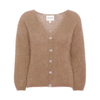 Americandreams Americandreams, Femme, Pulls, Brun, Taille: 40 FR Cornelia LS Cardigan