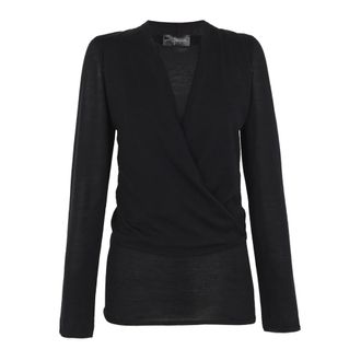 Cortana Fio- schwarzer Kaschmir-Strick-Cardigan - - Knitwear - Damen - Schwarzk - S