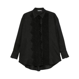 Ermanno Scervino Damen, Blusen & Hemden, Schwarzk, XSGr&ouml;&szlig;e