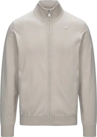 K-Way Homme, Sport, Beige, Taille: 2XL Finny Full-Zip Sweater