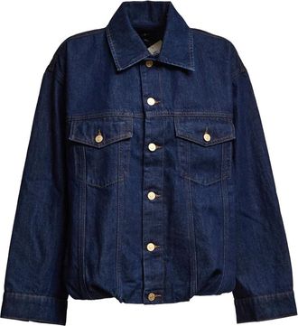 7 For All Mankind Femme, Blouses et Chemises, Bleu, Taille: 38 FR Vestes en jean