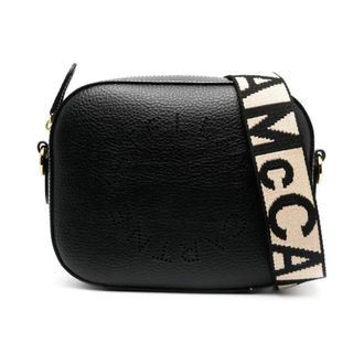 Stella McCartney Perforated Logo Umh&auml;ngetasche - - Bags - Damen - Schwarzk - ONE SIZE