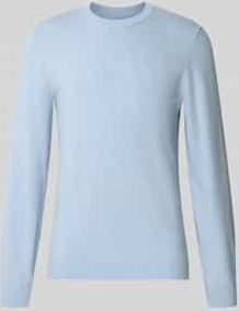 Mc Neal Strickpullover aus Baumwoll-Kaschmir-Mix mit Rundhalsausschnitt
