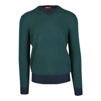 Ballantyne Homme, Pulls, Vert, Taille: M Pull en Cachemire
