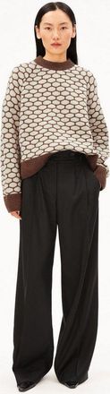 Armedangels Strickpullover MULTI DOTS Strickpullover aus Bio-Woll Mix Loose Fit