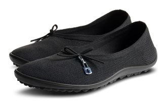 Leguano Barfu&szlig;schuh LEGUANO LADY LOOP, Damen, Gr. 36, schwarz, Textil, Schuhe Barfu&szlig;schuh Ballerina Sommerschuh, Ballerina, Slipper, Bequemschuh mit s&uuml;&szlig;er Zie