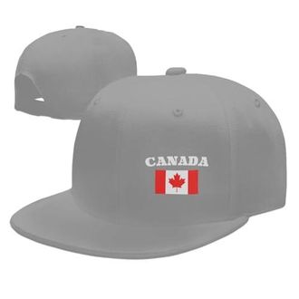 Generic Chapeau De Baseball Drapeau Canadien Chapeau De Sport Hip Pop Classique Casquette D&Eacute;t&eacute;, pour Cyclisme, Sport, Camping, 55-59cm