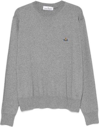 Vivienne Westwood Pull Col Rond - Gris