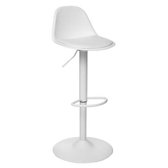 Atmosphera Tabouret bar d&eacute;co style scandinave alko atmosphera - blanc