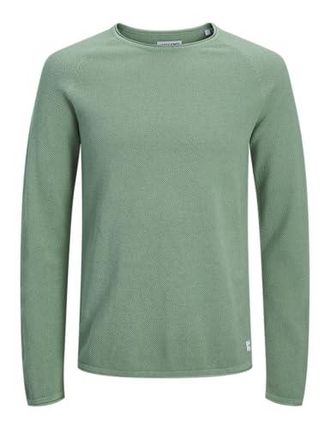 Jack & Jones Jjehill Knit Crew Neck Noos, Granite Vert., XL