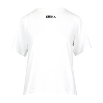 Erika Cavallini Semi Couture T-Shirts - - Tops - Damen - Wei&szlig; - XS