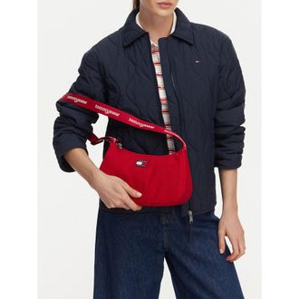 Tommy Jeans Handtasche Tommy Jeans Tjw Ess Daily Shoulder Bag AW0AW18768 Rot