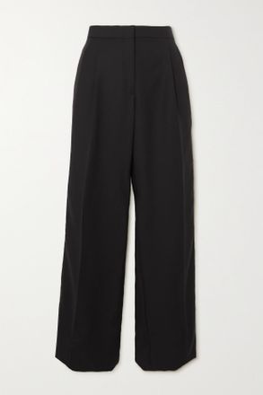 Brioni Pantalon Droit En Laine Baretha - Noir