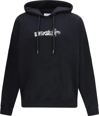 Off-white Homme, Sweatshirts et sweats &agrave; capuche, Noir, Taille: XL Heraldic Treshold Arrows Sweat &agrave; capuche