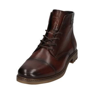 Bugatti Herren Schlupfstiefel, Männer Stiefel Kaltfutter,Flacher Absatz,kaltgefüttert,Boots,Winterstiefel,Winterschuhe,mid-Brown (6400),45 EU/EU UK