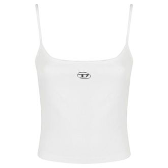 Diesel Femme, Tops, Blanc, Taille: 40 FR T-Hupy-Od D&eacute;bardeur