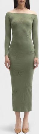 MACCAPANI Robe Femme couleur Vert Militaire
