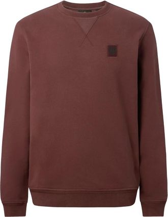 Belstaff SweaT-shirt &agrave; logo - Homme - Sweatshirts et sweats &agrave; capuche - Rouge - Taille: L