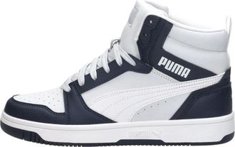 Puma Puma, Femme, Chaussures, Bleu, Taille: 37 EU Rebound V6 Mid