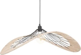 Atmosphera Suspension filaire Cosy métal beige D75cm Atmosphera créateur dintérieur